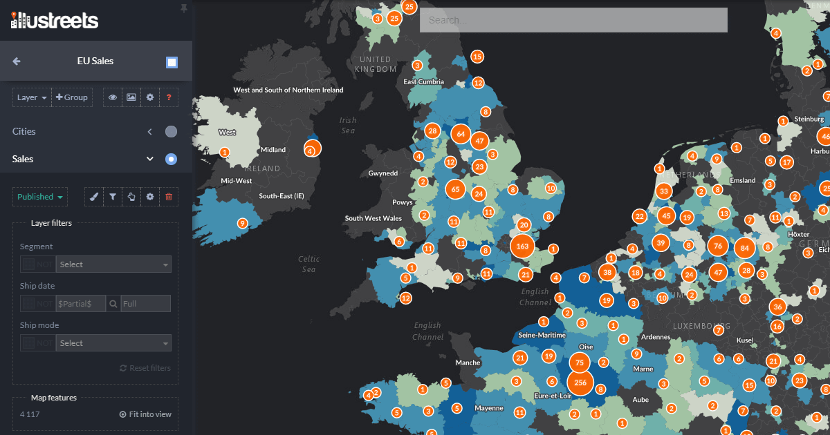 Build location analytics apps | illustreets